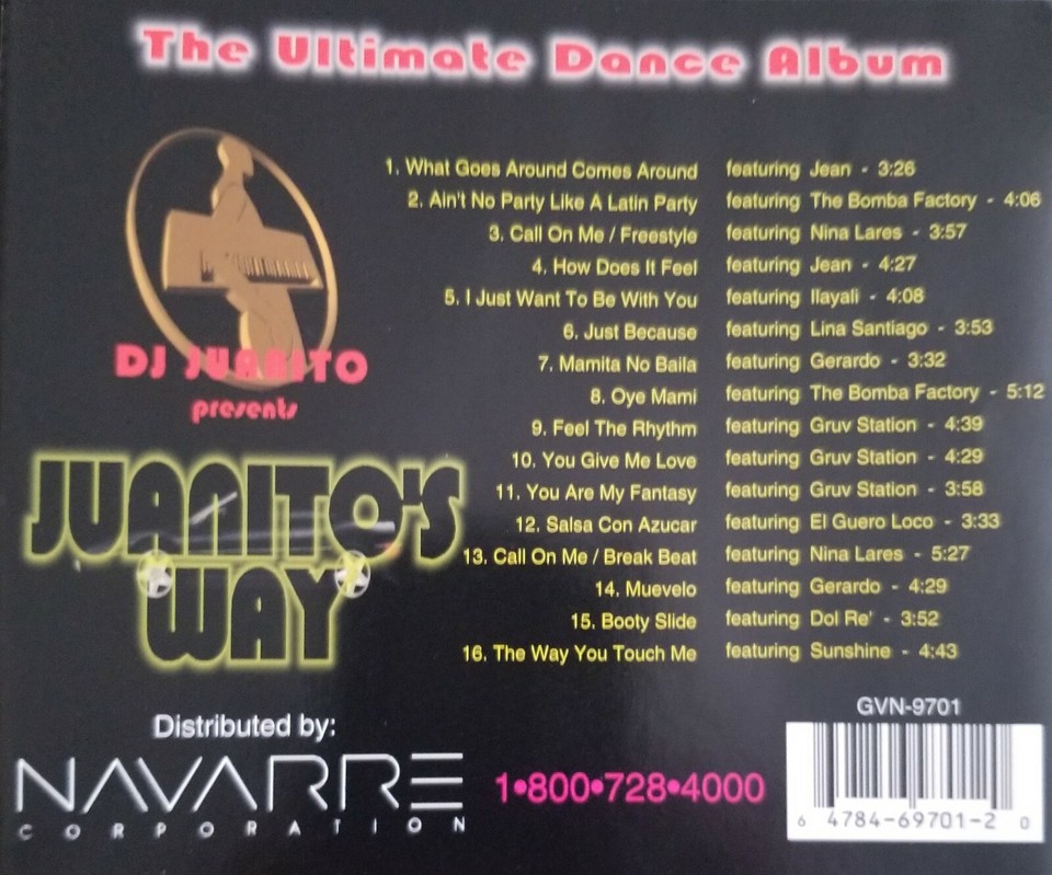 DJ Juanito : Juanitos Way - The Ultimate Dance Album - CD 647846970120 ...