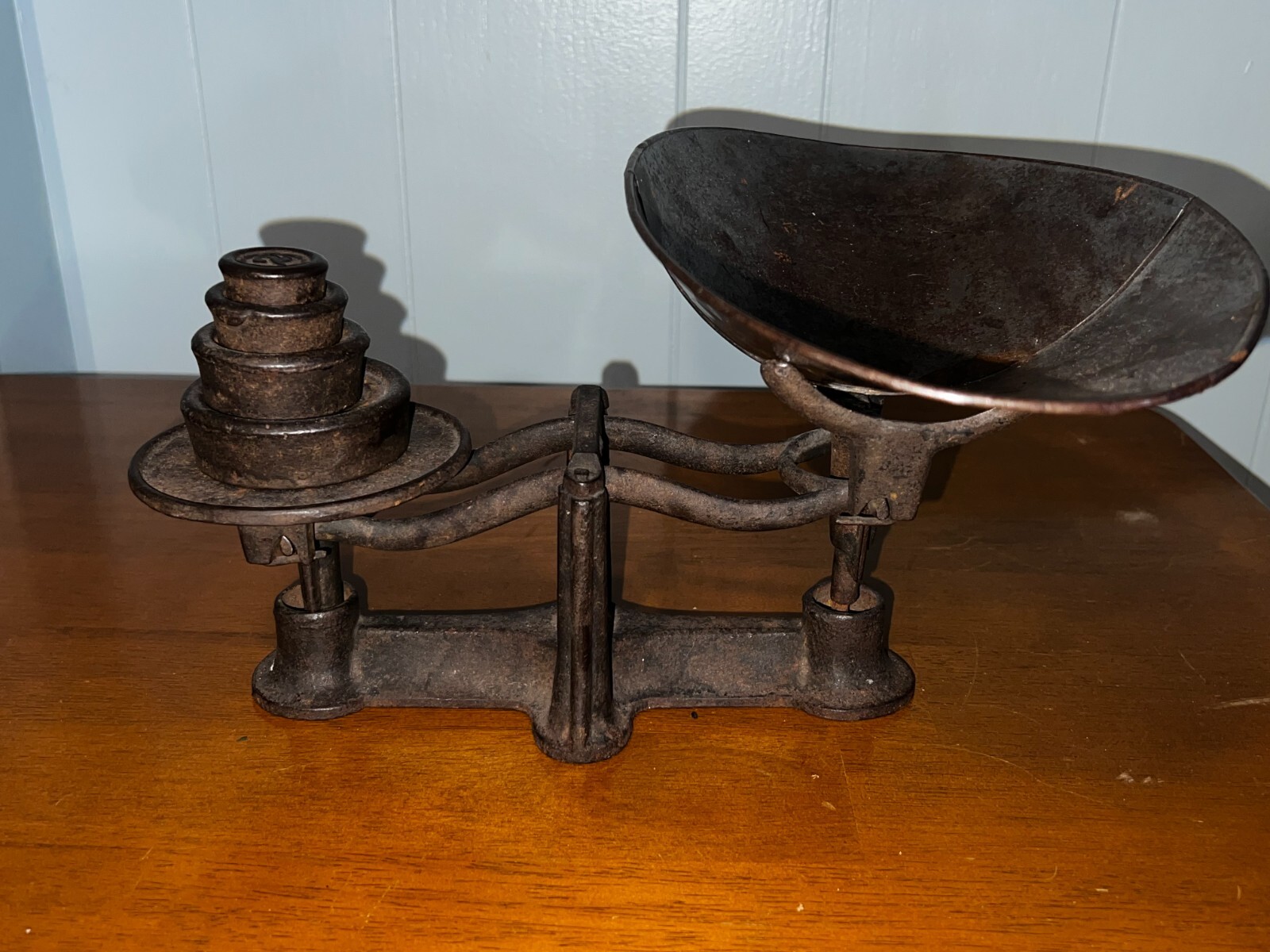 Antique Cast Iron Balance Candy Farm Store Scale | eBay