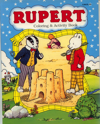 Rupert coloring book RARE UNUSED | eBay
