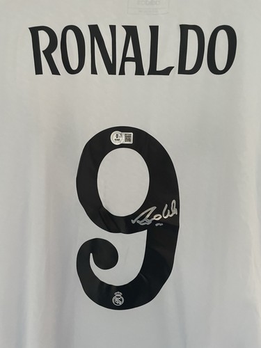 Ronaldo Nazario R9 Signed Real Madrid Shirt With Beckett COA | eBay UK