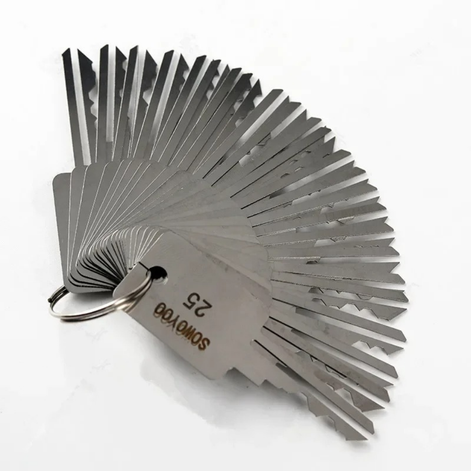 48 In 1 Locksmith Tools Lock Keys Set for Bull Head Lock for S Groove ...