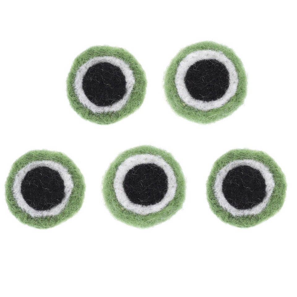 5 Pcs Frogs Eye Felt Stitching Tools Handmade Felting Material Decor ...