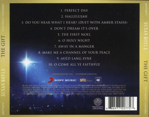Susan Boyle - The Gift (CD, Album) (Near Mint (NM or M-)) - 3442425786 ...