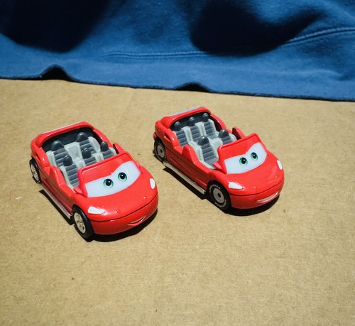 Lot Of 2 Disney Parks Cars Land Radiator Springs RED Racer DieCast ...