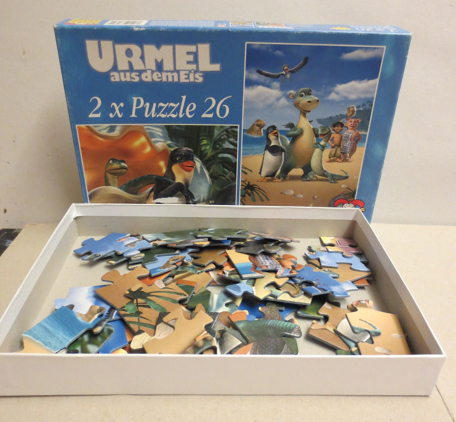 Urmel aus dem Eis Puzzle 2 x 26 Teile von Spiel Spass ab 4 Jahre | eBay.de