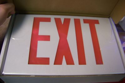 NEW ALL-PRO Cooper APCH7R Exit/Emergency Combo | eBay