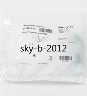 1 PCS NEW IN BOX BALLUFF Brand new plugin BCC M333-0000-20-000-13X350 ...