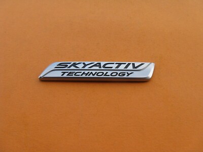 14 15 16 17 18 MAZDA 3 SKYACTIV TECHNOLOGY REAR LID EMBLEM LOGO BADGE ...