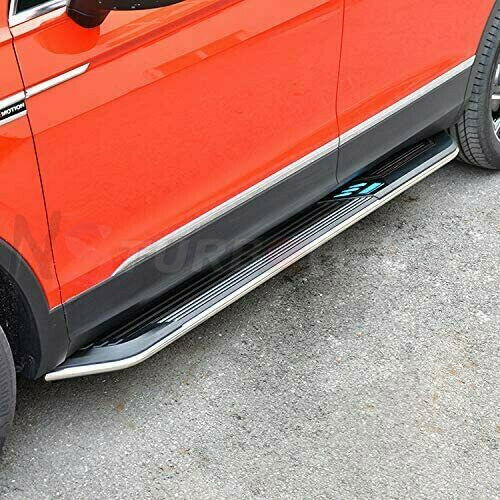 2Pcs Nerf Bar Side Step Running Board Fits For VW Volkswagen Tiguan ...