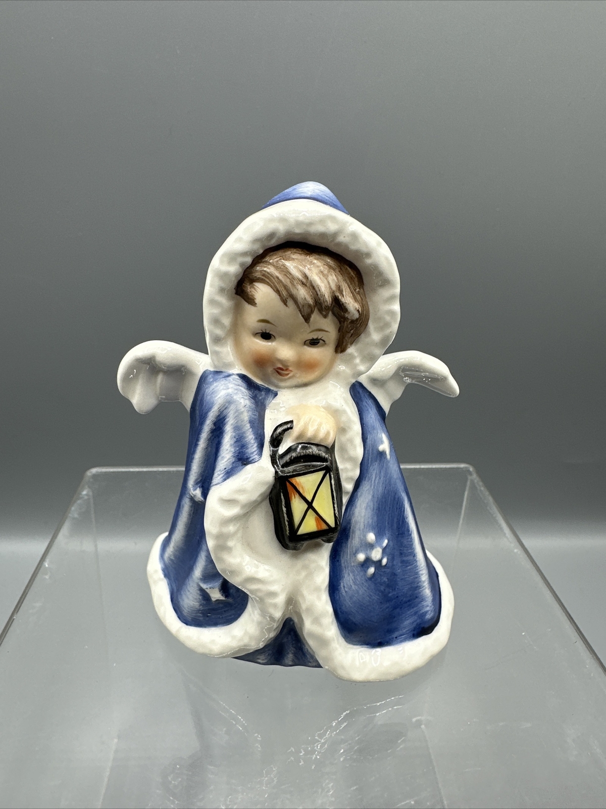 Goebel Blue Angel Girl Lantern Janet Robson Figurine Christmas 1958 ...