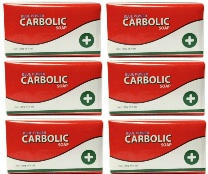Blue Powder 125g Carbolic Soap (pack of 6) 855360000135| eBay