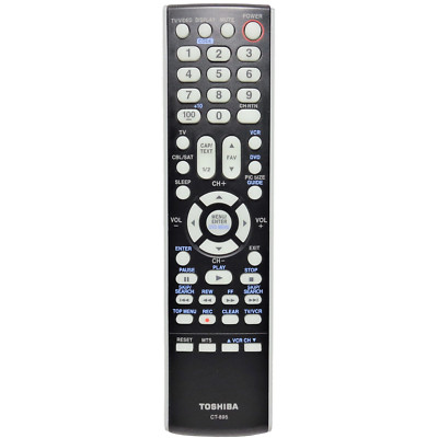 Toshiba CT-895 Factory Original TV Remote Control For Toshiba 26AF45C ...