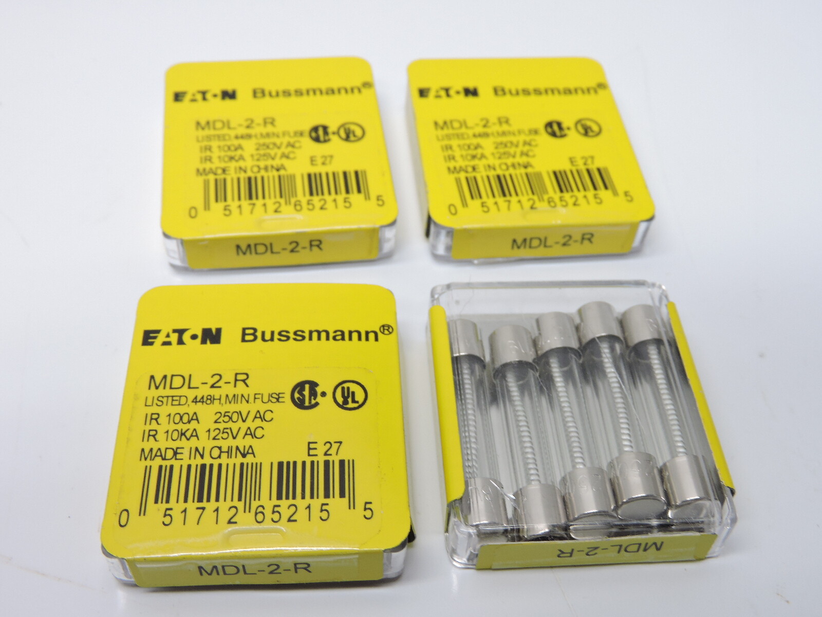 (Lot of 20) Eaton Bussmann MDL-2-R Fuses, Cartridge, MDL Series | eBay