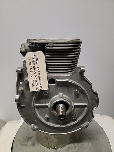 14HP NOS Kohler K321 Short Block 1-3/8" X 2-1/2" Shaft 7752253 For ...