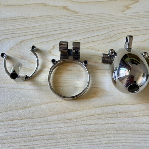 Customizable 316 Stainless Steel Male Chastity Cage Device Constraint ...
