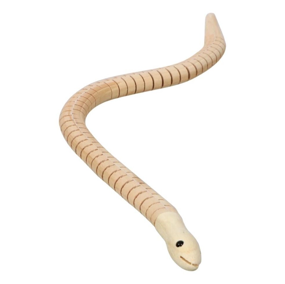 Unfinished Wooden Wiggle Animals Set Snake Shark Salamander Fish Kids ...