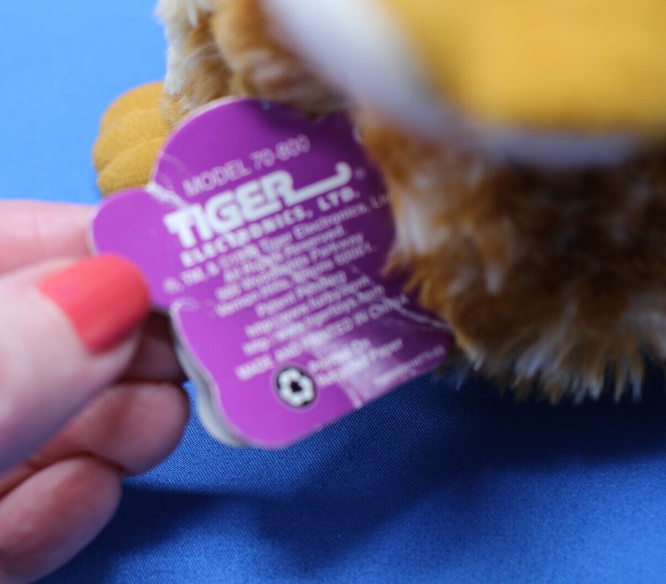 Vintage 1998 Tiger Electronics Furby Model 70-800 Tan & Brown Giraffe ...