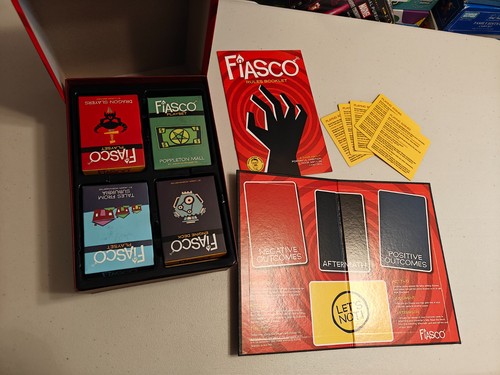Fiasco (2nd Edition) RPG Board Game 850014282004| eBay