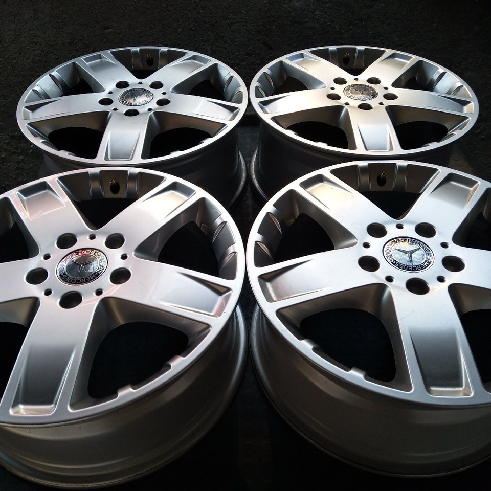 T12-55 4 Pieces Price 18X7.5J 5X130 Et 63 Hub 84 Benz Genuine W463G ...