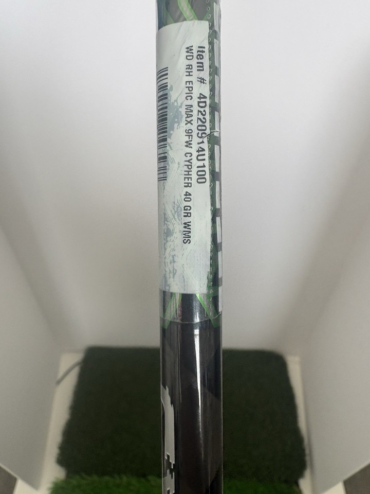 NEW Callaway Epic Max 9 Wood 23° Cypher Forty 40g WMS Flex Fairway Wood ...