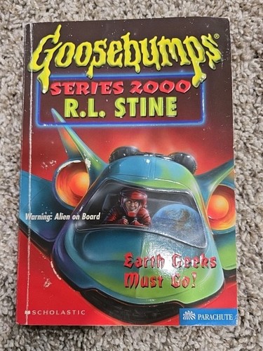 Goosebumps Series 2000 #24 Earth Geeks Must Go by R.L. Stine | eBay