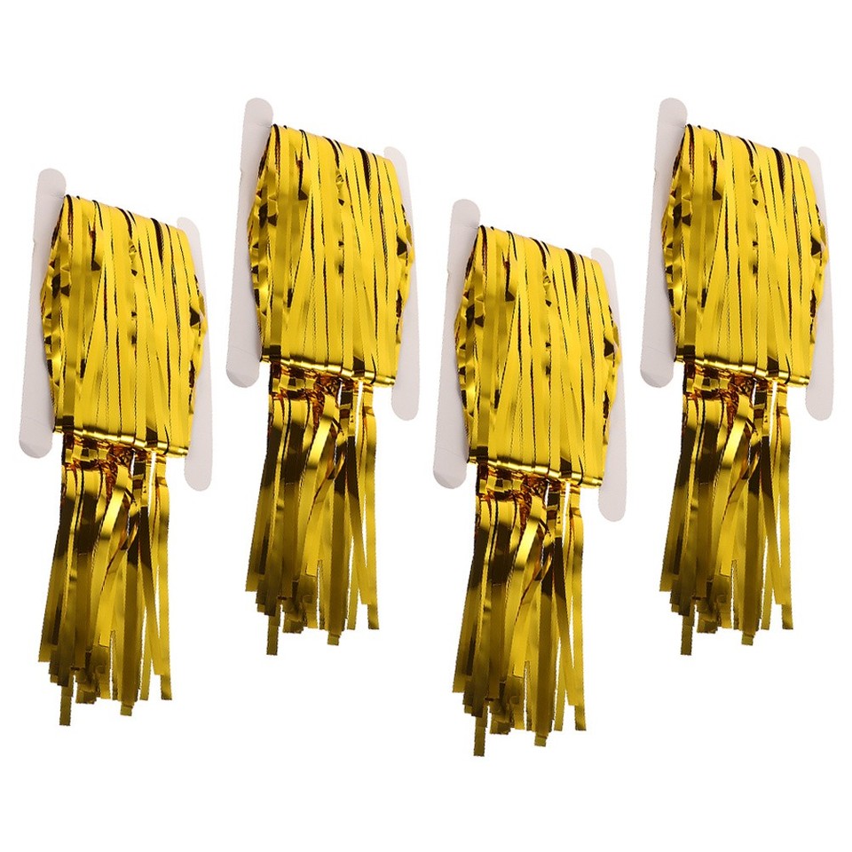 4 Pcs Fringe Backdrop Streamer Wedding Decorations for Special Day ...