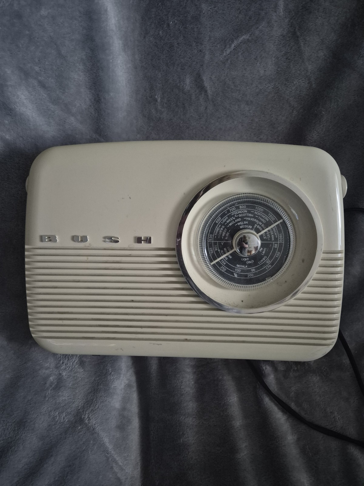 1950s Retro Style Bush TR82/B Radio Cream | eBay UK