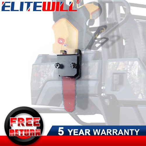 ELITEWILL Chainsaw Mount Steel Holder Universal Chainsaw Carrier ATV ...