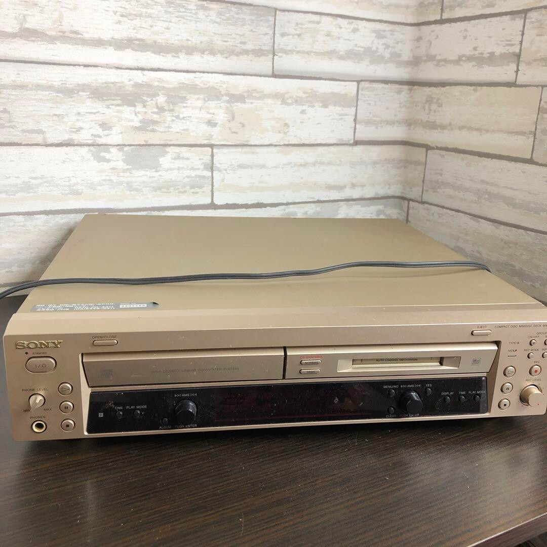 JUNK SONY MXD-D400 CD/MD Deck Conpact/Mini Disk Deck Audio Player | eBay