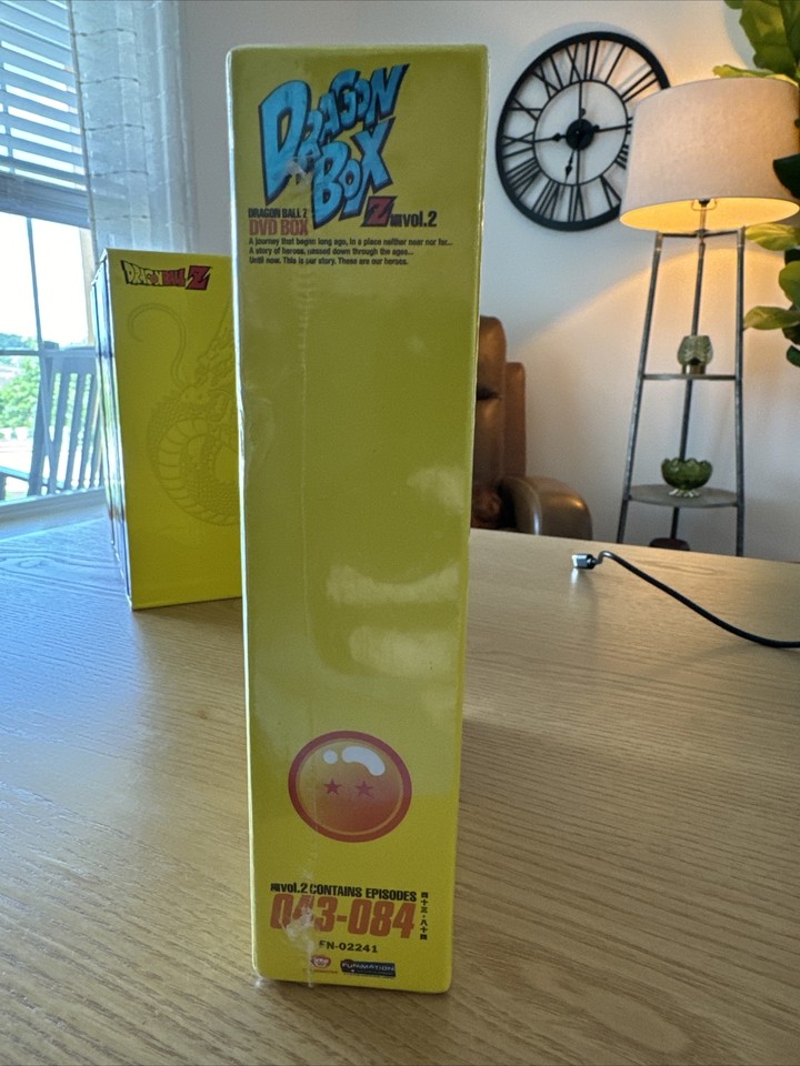 Dragon Ball Z Dragon Box Vol 2 RARE OOP DVD Box Set FUNimation (SEALED ...