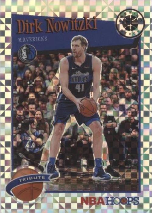 2019-20 Panini NBA Hoops Premium Stock - Hoops Tribute Dirk Nowitzki ...