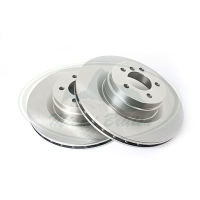 LAND ROVER FRONT BRAKE ROTOR DISC SET RANGE SUPERCHARGED 06-09 LR031843 ...