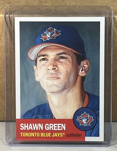 2024 TOPPS LIVING SET #702 SHAWN GREEN TORONTO BLUE JAYS Print Run 1236 ...