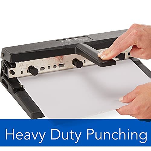 Swingline 3 Hole Punch Heavy Duty 40 Sheet Capacity Three Hole Puncher ...
