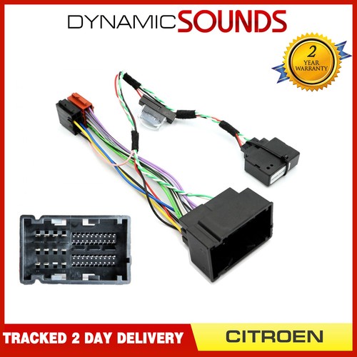 Car ISO Cable With CANBUS Ignition Interface for Citroen Relay 2014 ...