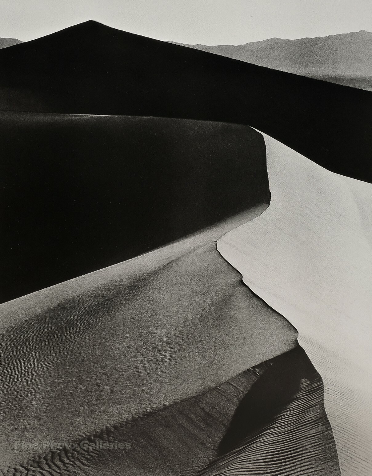 1948/72 Vintage ANSEL ADAMS Death Valley Sand Dunes Desert Landscape ...