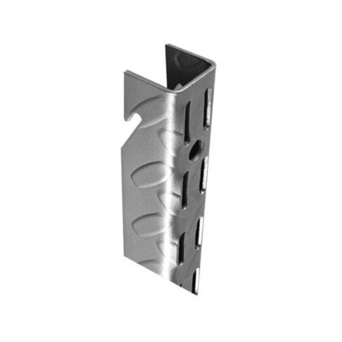 John Sterling HEAVYWEIGHT Diamond Plate Shelf Support 45-Inch Wall ...