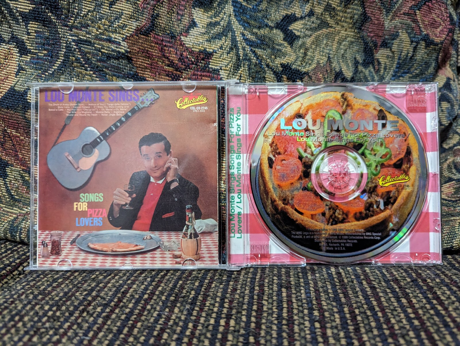 Sings Songs for Pizza Lovers / Lou Monte Sings for You by Monte, Lou ...