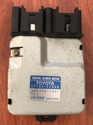 Lexus IS 300 Blower Motor Resistor Module OEM 87165-22050 Toyota 01 02 ...
