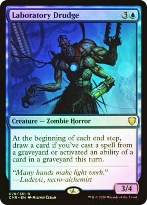 MTG FOIL Laboratory Drudge - Commander Legends #078 | eBay