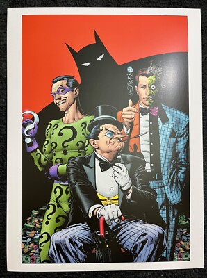Penguin, Two-Face, and Riddler Batman Villains DC Comics Poster by ...