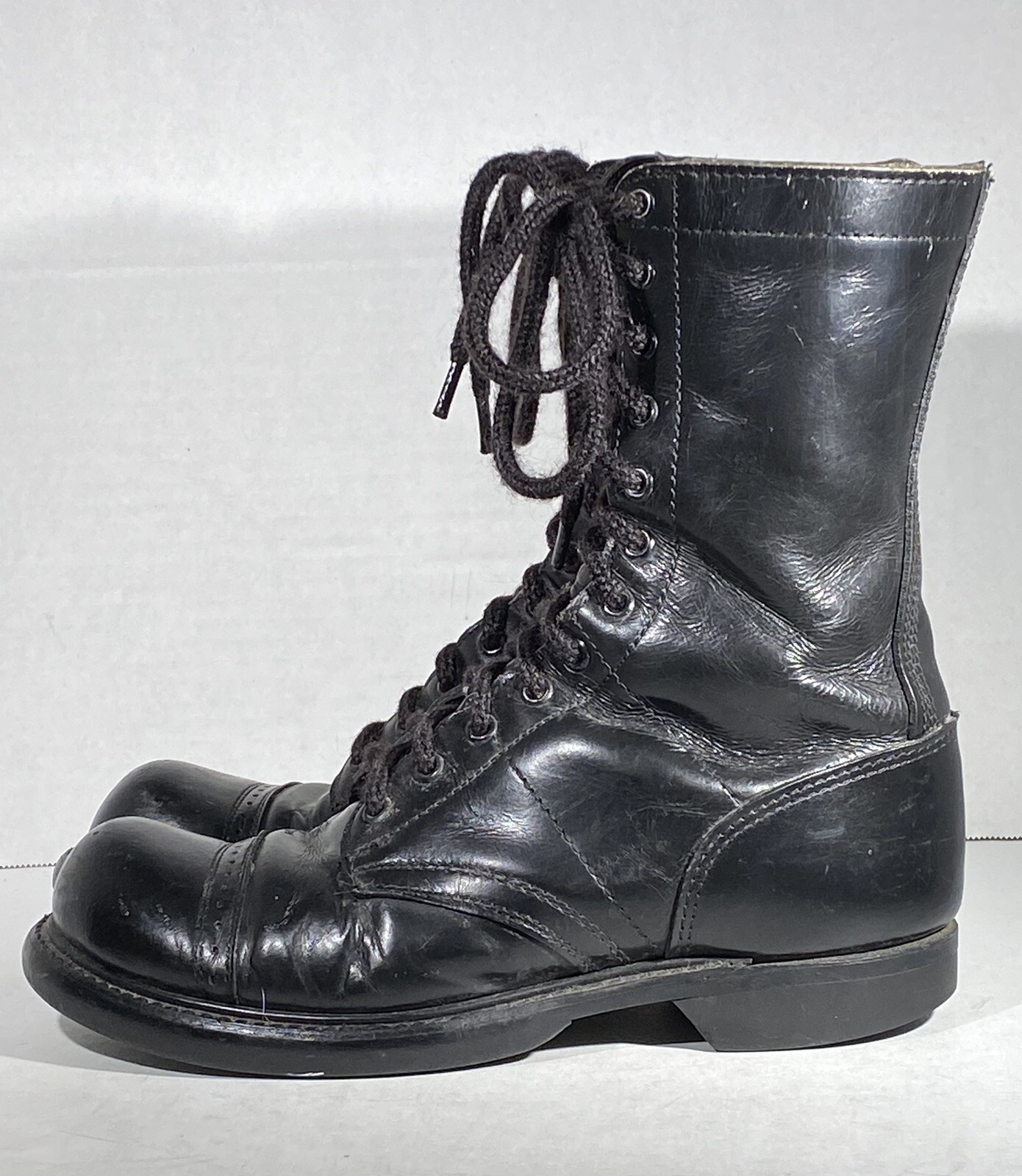 VTG CORCORAN US Army Jungle Jump Combat Toe Cap Boots… - Gem