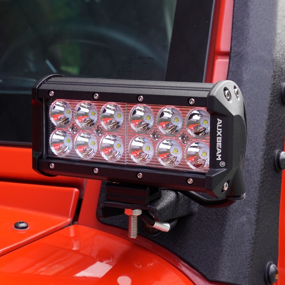 AUXBEAM 7" LED Driving Lights for Kubota RTV X1100C X1120/D X1140 X900 ...