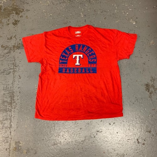 Graphic T-shirt MLB baseball Texas Rangers Graphic Tee Size XL | eBay UK