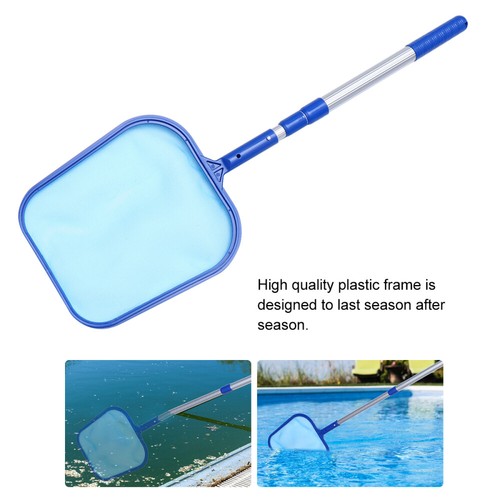 Pool Leaf Scoop Pool Pole Telescopic Pool Cleaning Tool Pool Net Pole ...