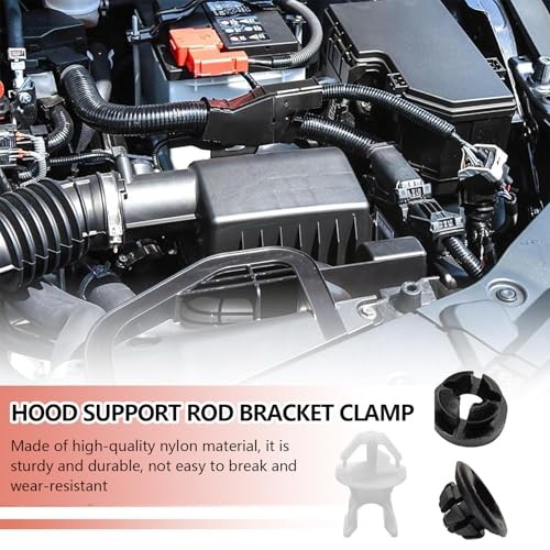 3PCS Car Hood Support Prop Rod Clips, Hood Rod Grommet Clips #91503-SS0 ...