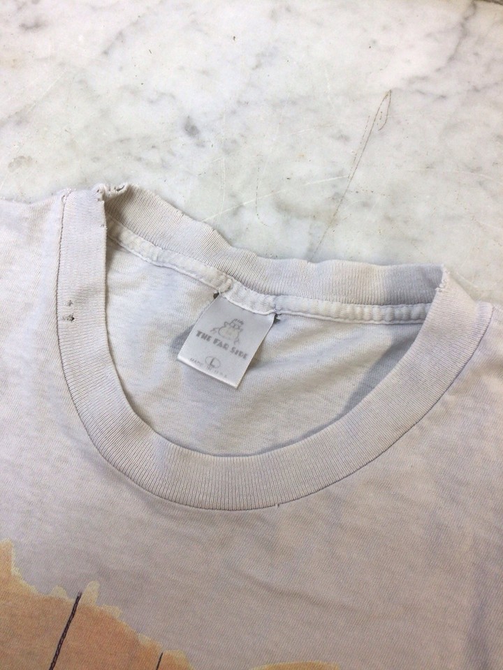 Vintage The Far Side Shirt Mens Large White 90s Funny Cartoon Rats Nest ...