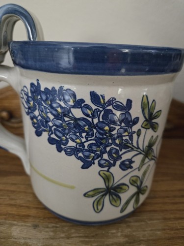 Louisville Stoneware Pottery Bacon Maker Bluebonnet Pattern Rare | eBay