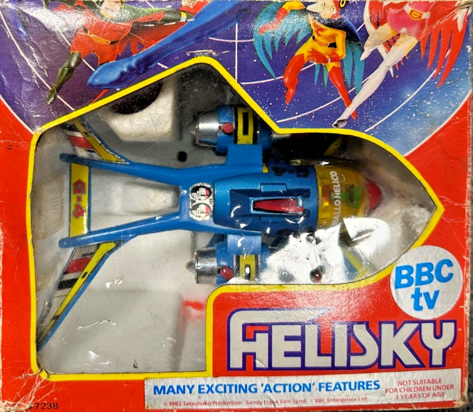 GATCHAMAN POPY PB-66 Swallow Helico Popinica Rear Vintage Complete With ...