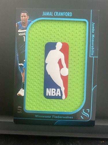 2024-25 Panini Silhouette Jamal Crawford /5 NBA Logoman Patch ...